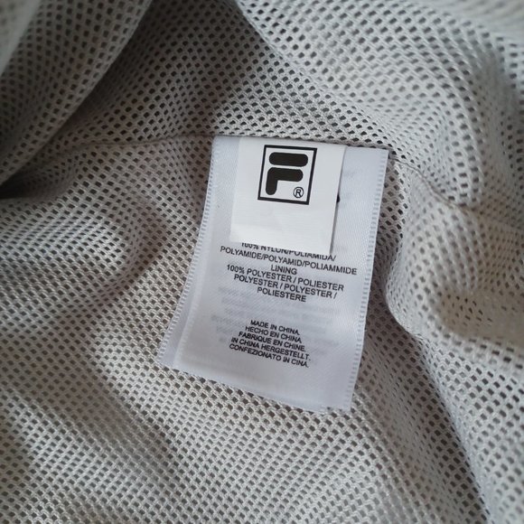 Fila | Jackets & Coats | Fila Womens Rumi Gray Windebreaker | Poshmark